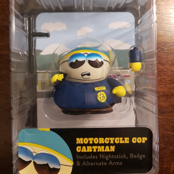 South Park | Other | South Park Motorcycle Cop Cartman Collectible ...